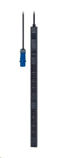 APC Easy PDU, Basic, ZeroU, 32A, 230V, (20)C13 & (4)C19, IEC 309 32A 2P+E (3m) - E-shop MEGABYTE ...